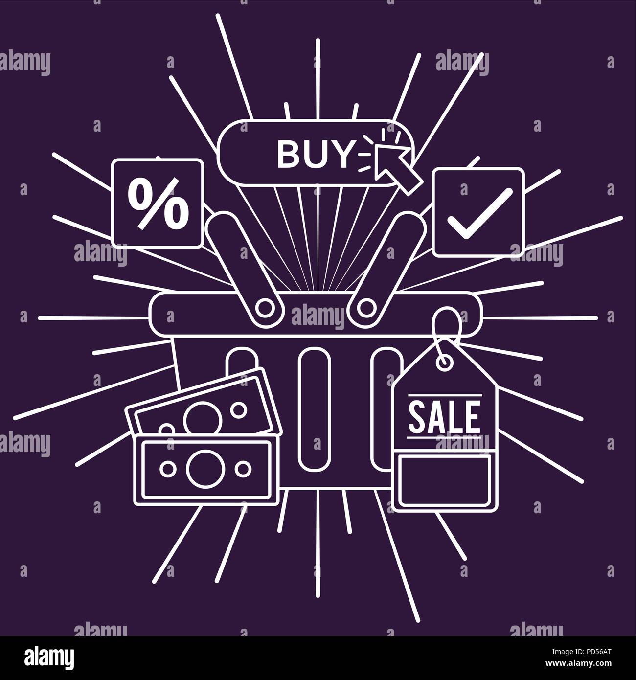 Credit card detail Stock Vector Images - Alamy