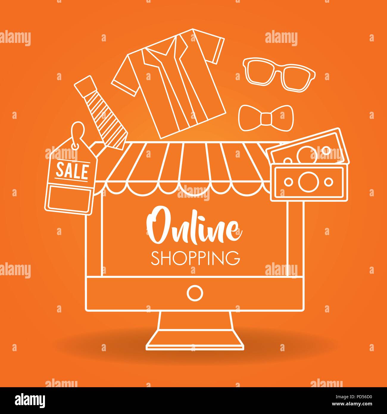 online shopping card Stock Vector Image & Art - Alamy