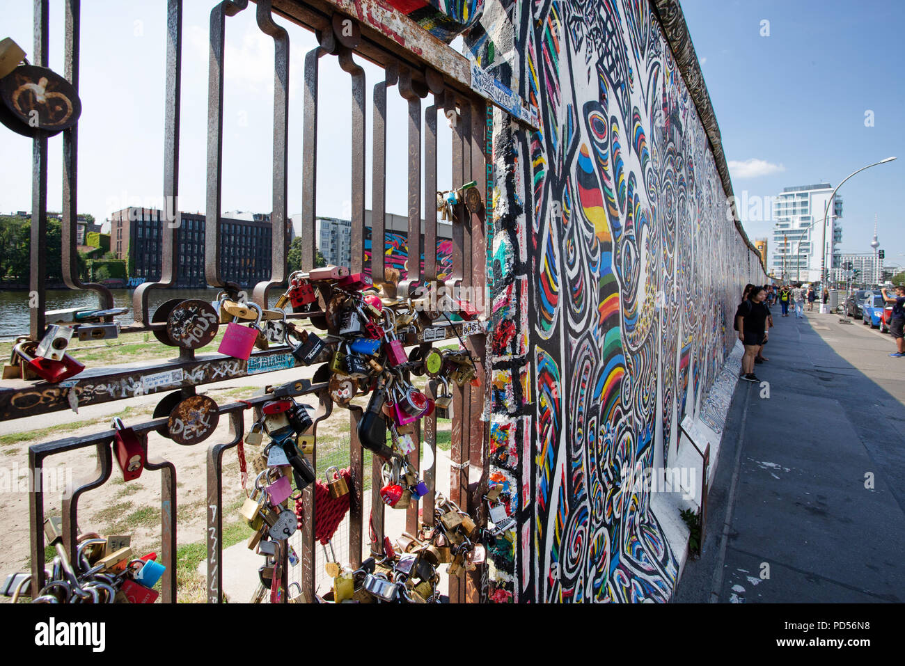 East Side Gallery, Berlin Wall, Germany Stock Photo - Alamy