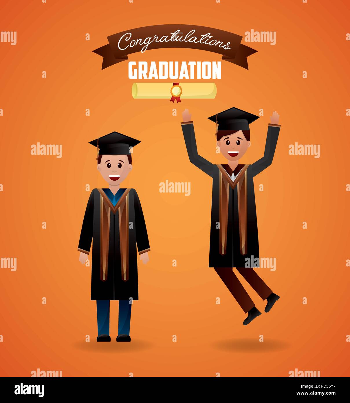 Class students smiling Stock Vector Images - Alamy