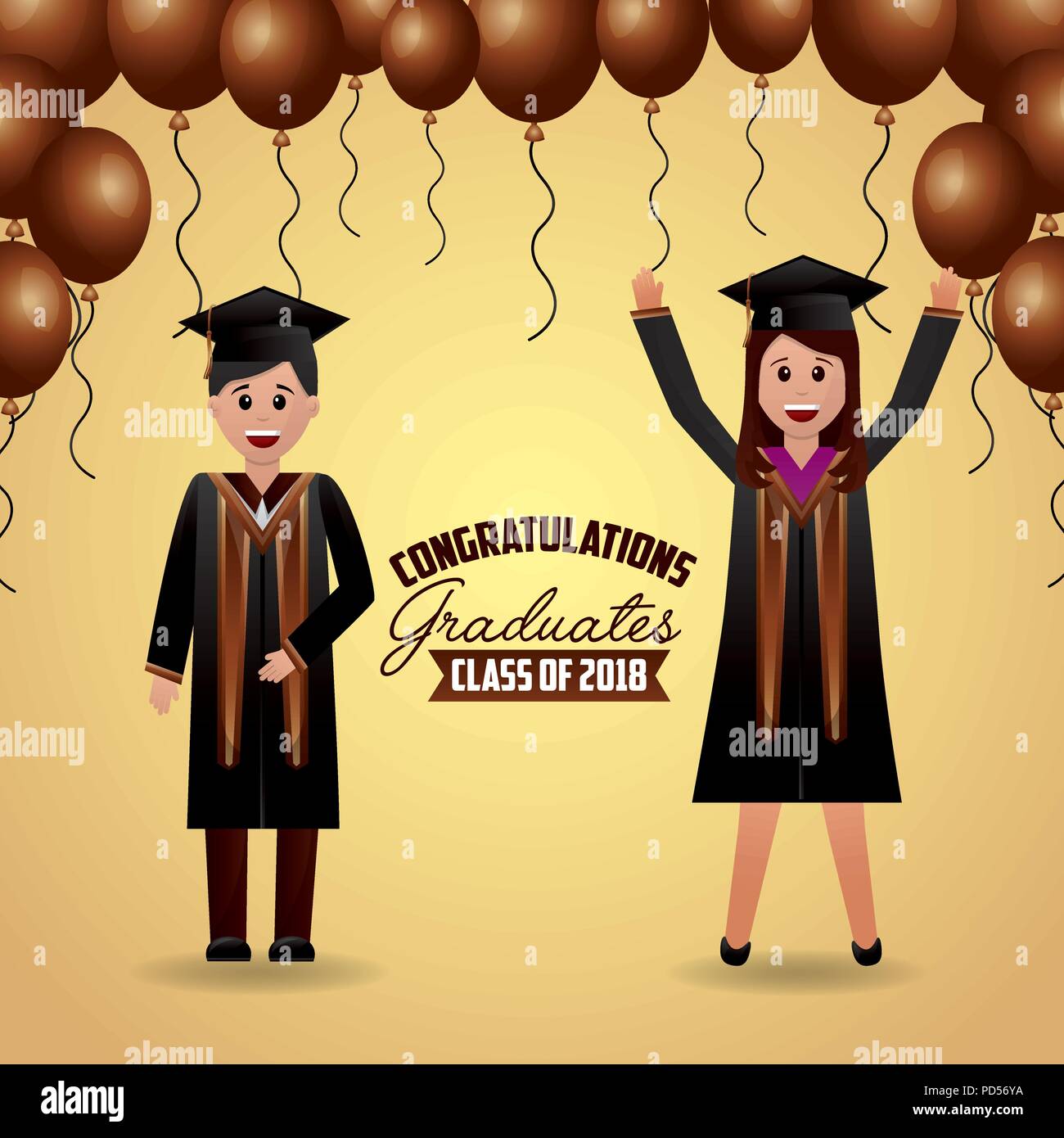 Graduationcap Stock Vector Images - Alamy