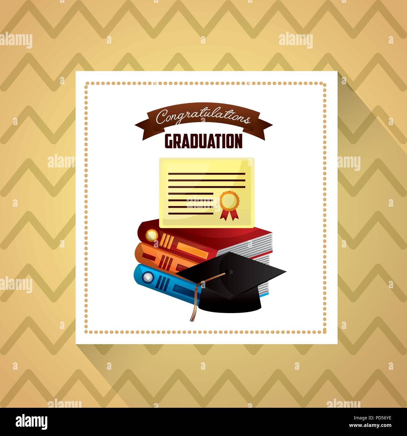 congratulations graduation card Stock Vector Image & Art - Alamy