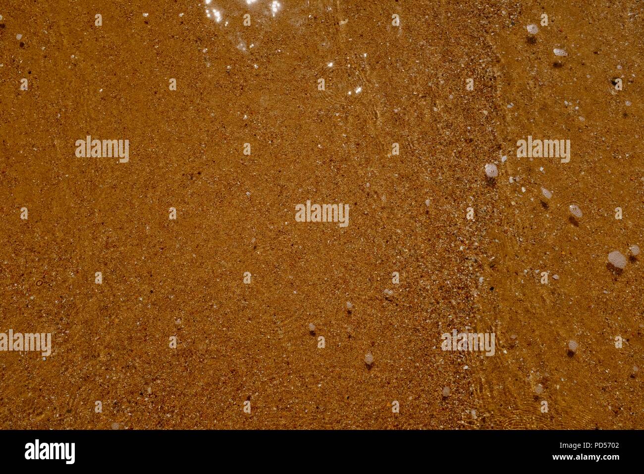 Water gently flowing over sand, Toomulla QLD, Australia Stock Photo - Alamy