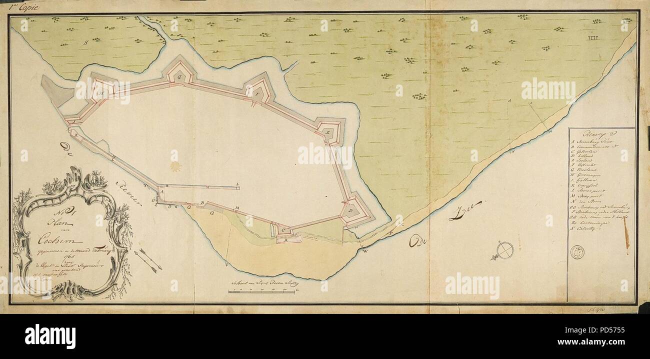 Cochin map hi-res stock photography and images - Alamy