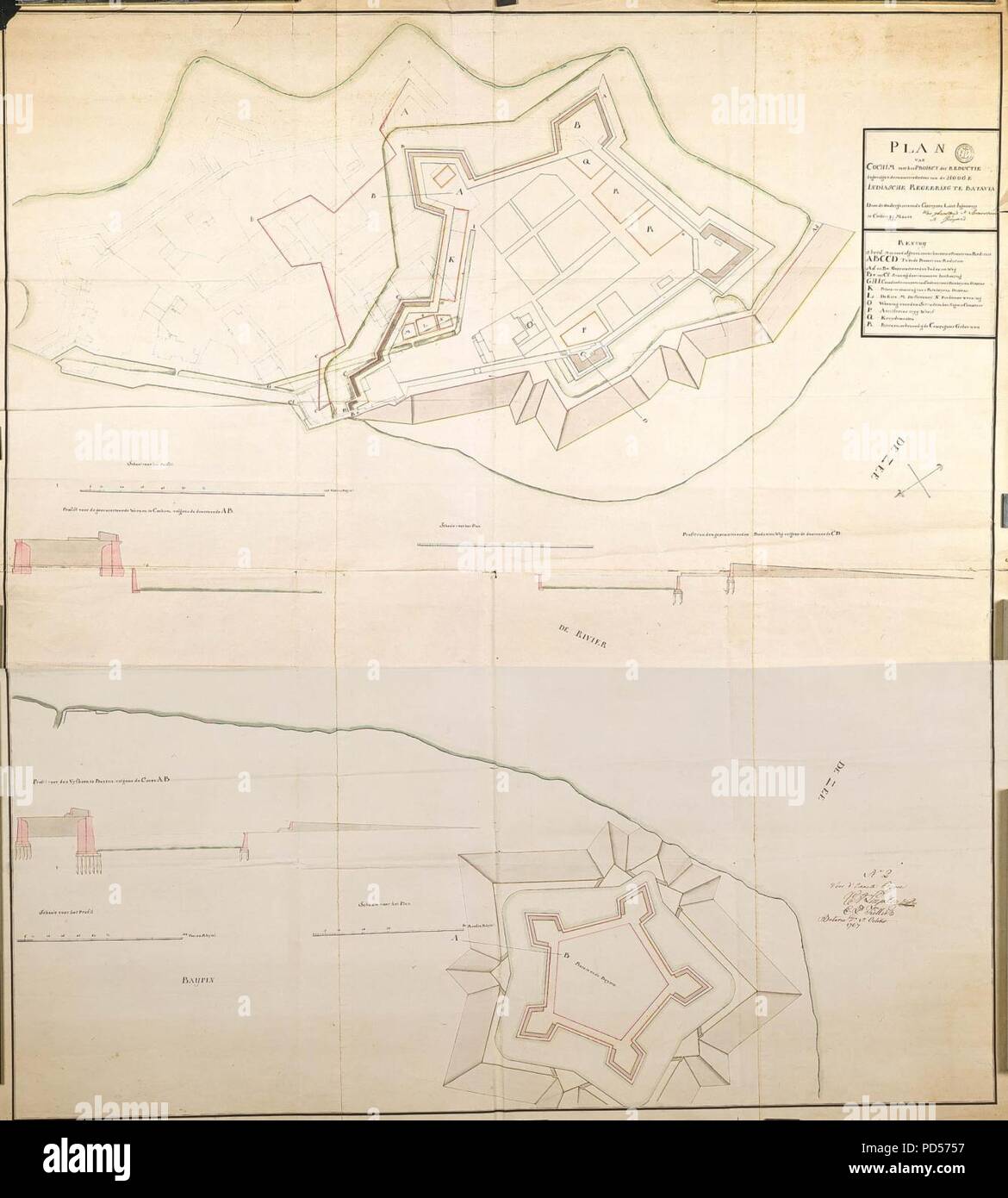 Cochin map hi-res stock photography and images - Alamy