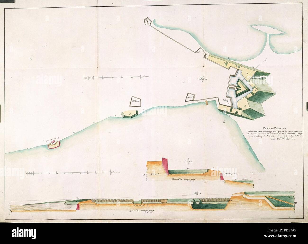 Fort maps hi-res stock photography and images - Alamy