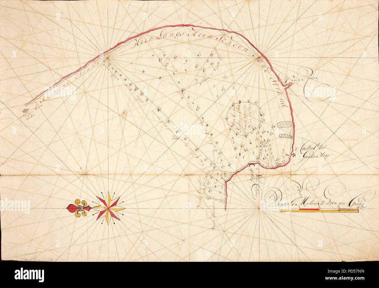 Map table bay historical hi-res stock photography and images - Alamy