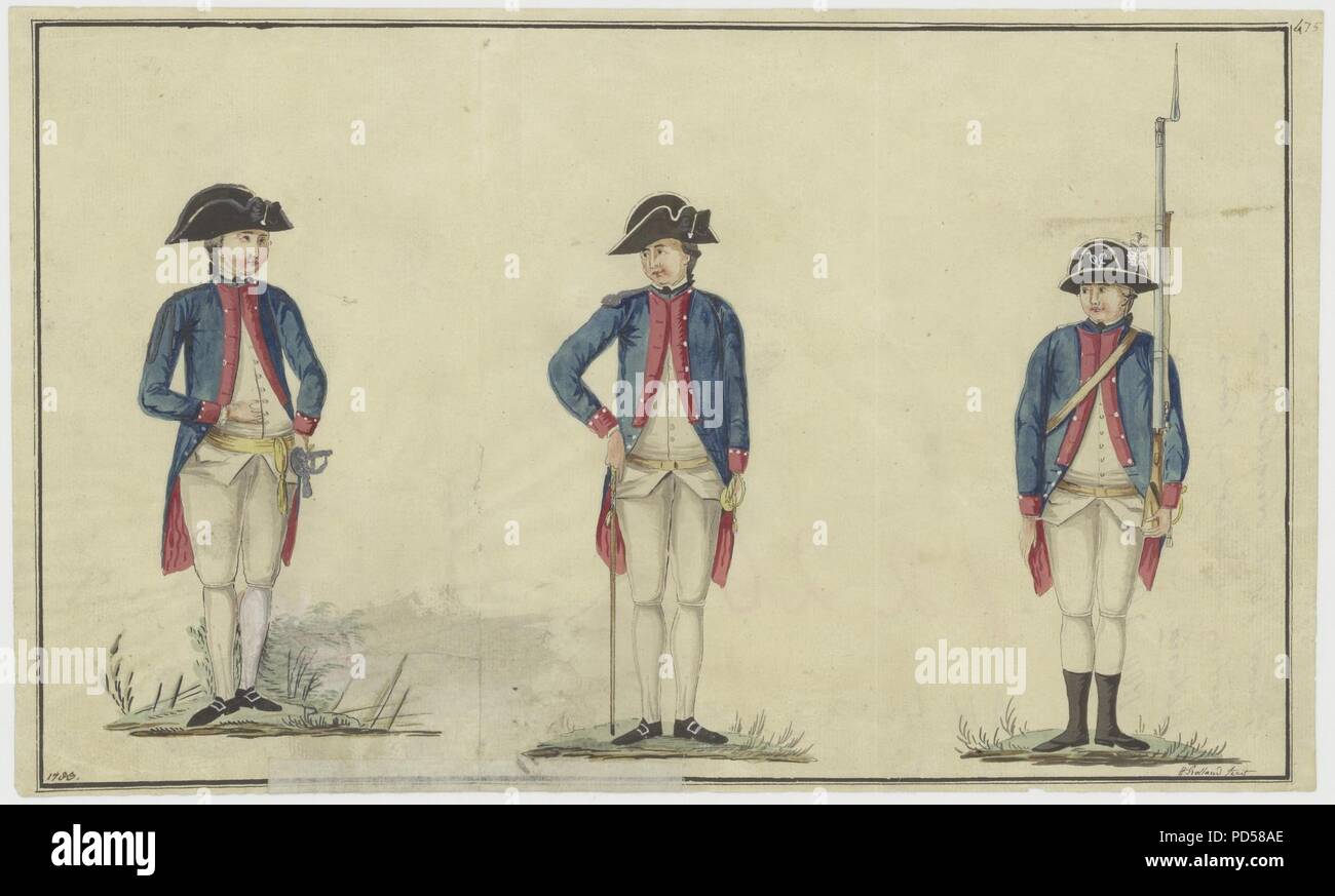 Uniform for VOC soldiers Stock Photo - Alamy