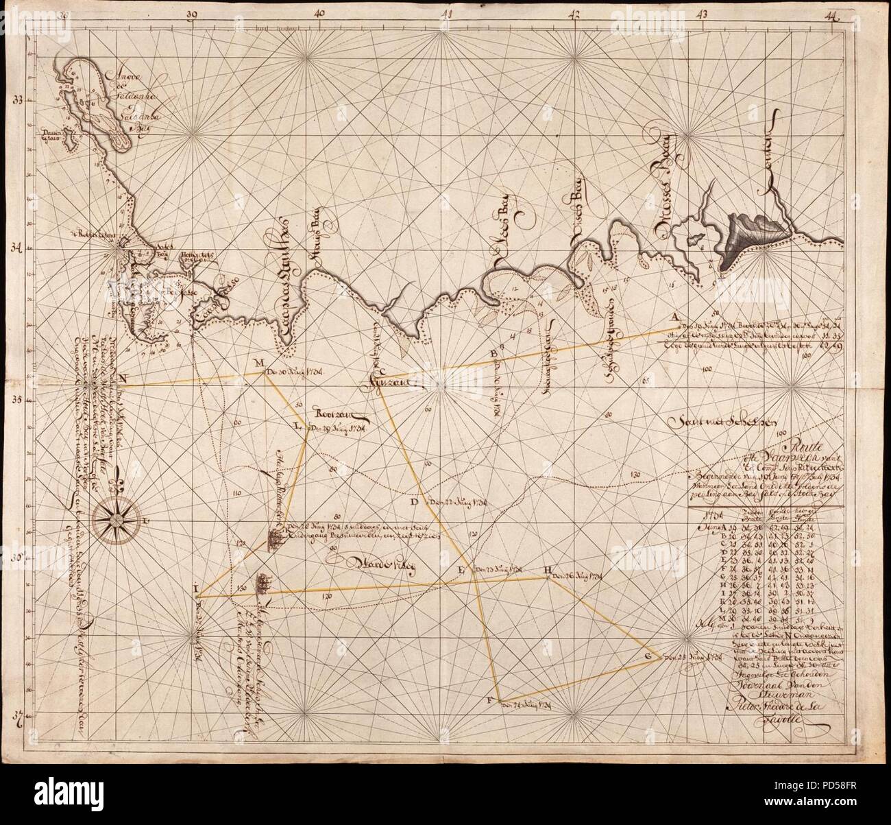 Coastal map hi-res stock photography and images - Alamy