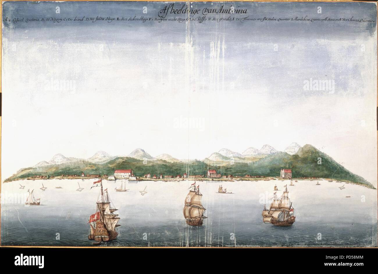 View of Ambon Stock Photo - Alamy