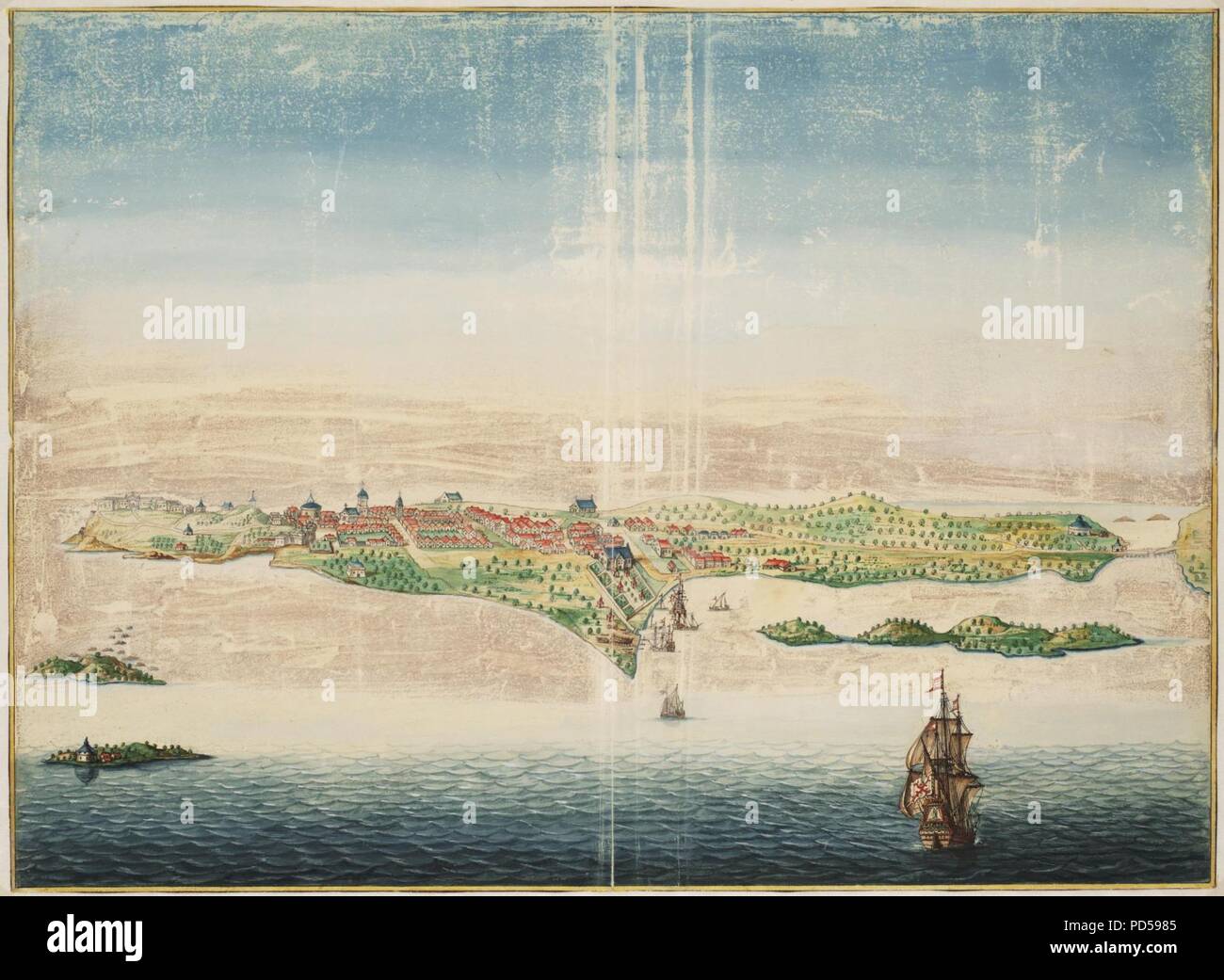 View of Porto Rico Stock Photo - Alamy