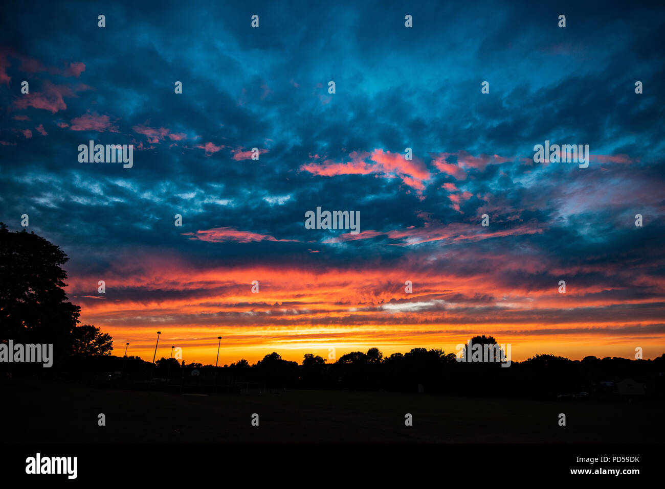 Sussex sunset summer storm hi-res stock photography and images - Alamy