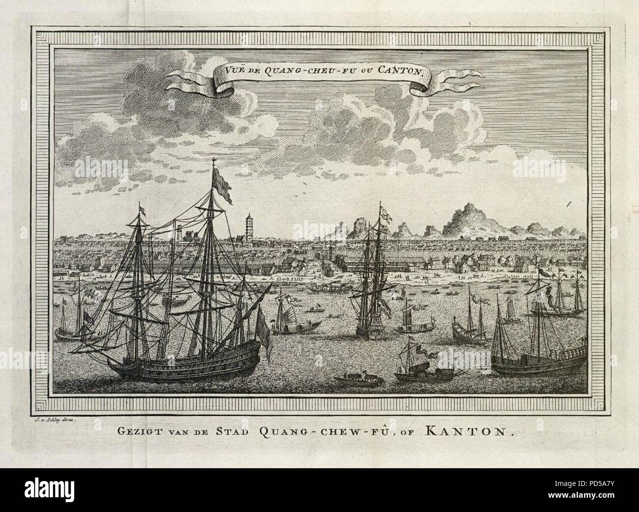 Vintage photo of canton hi-res stock photography and images - Alamy