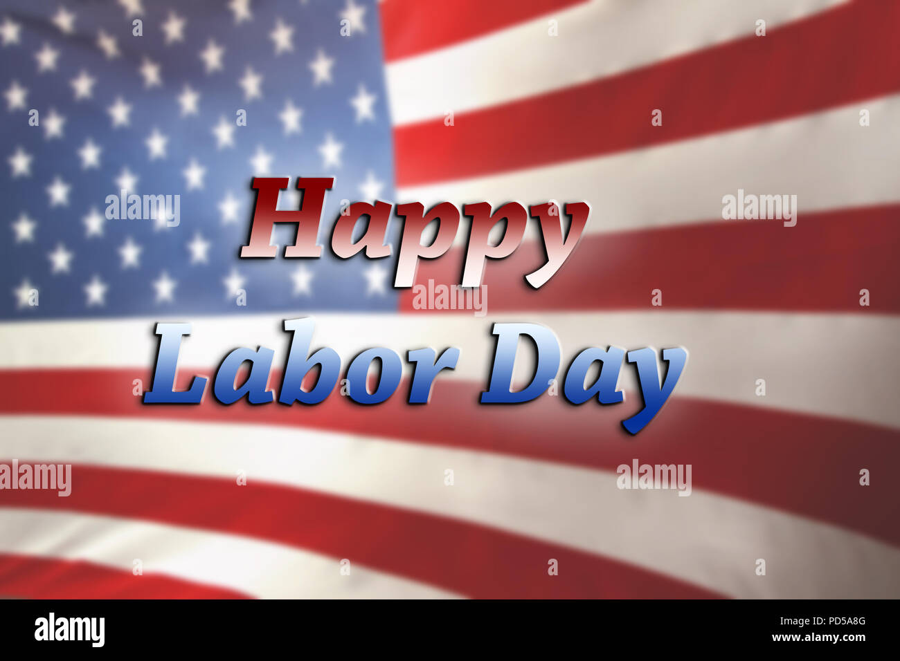 American flag happy hi-res stock photography and images - Alamy