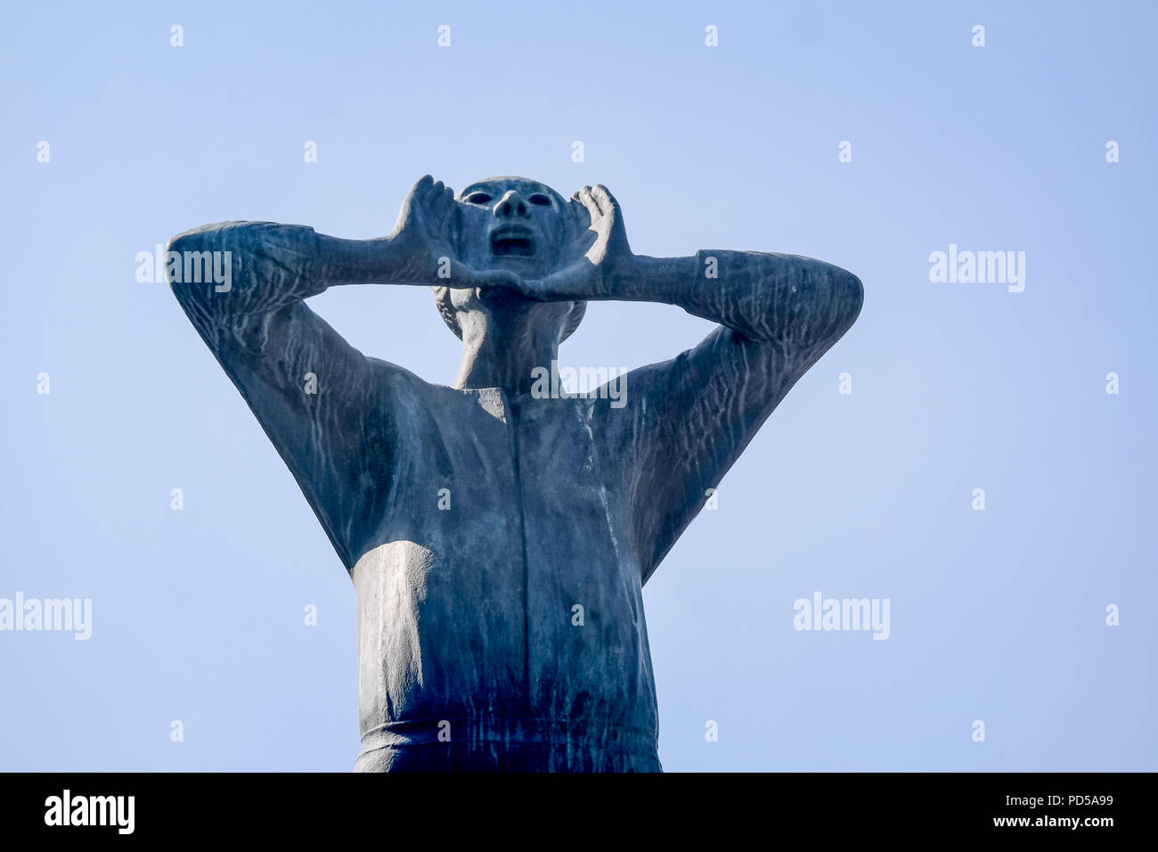 Berlin, Tiergarten, Der Rufer, Gerhard Marx Stock Photo - Alamy