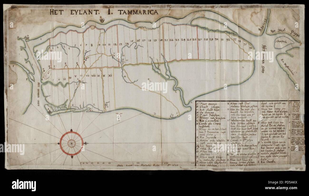 Map of Itamaraca Stock Photo - Alamy