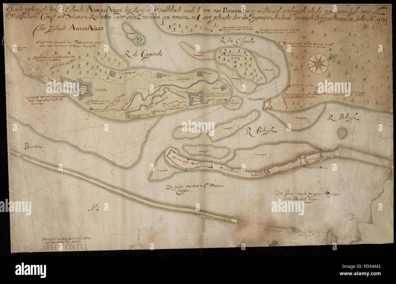 Recife map hi-res stock photography and images - Alamy