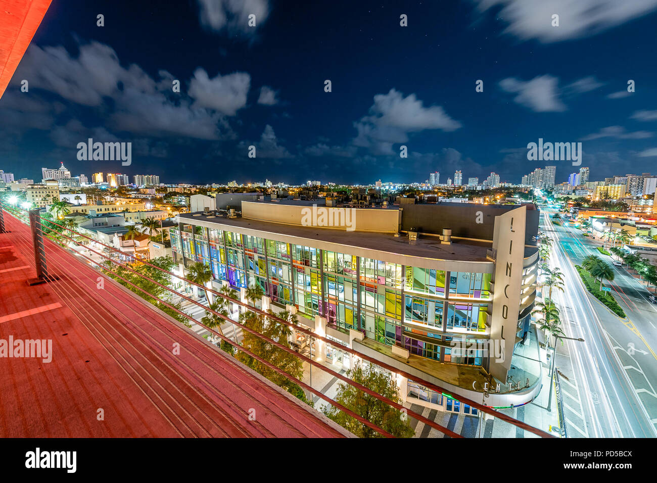 South Beach Miami Strip Night High Resolution Stock Photography and ...