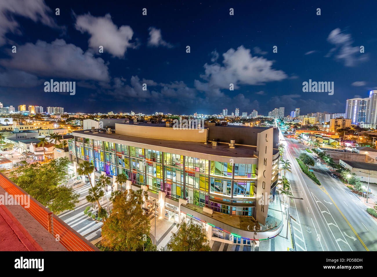 South Beach Miami Strip Night High Resolution Stock Photography and ...