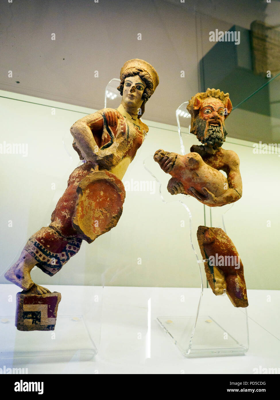 Terracotta Antefix, falerii, temple of the Scasato, 310-300 BC ...