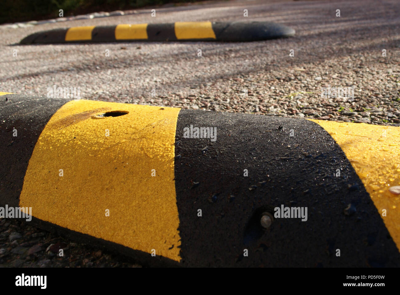 Road Speed Bumps High Resolution Stock Photography and Images - Alamy