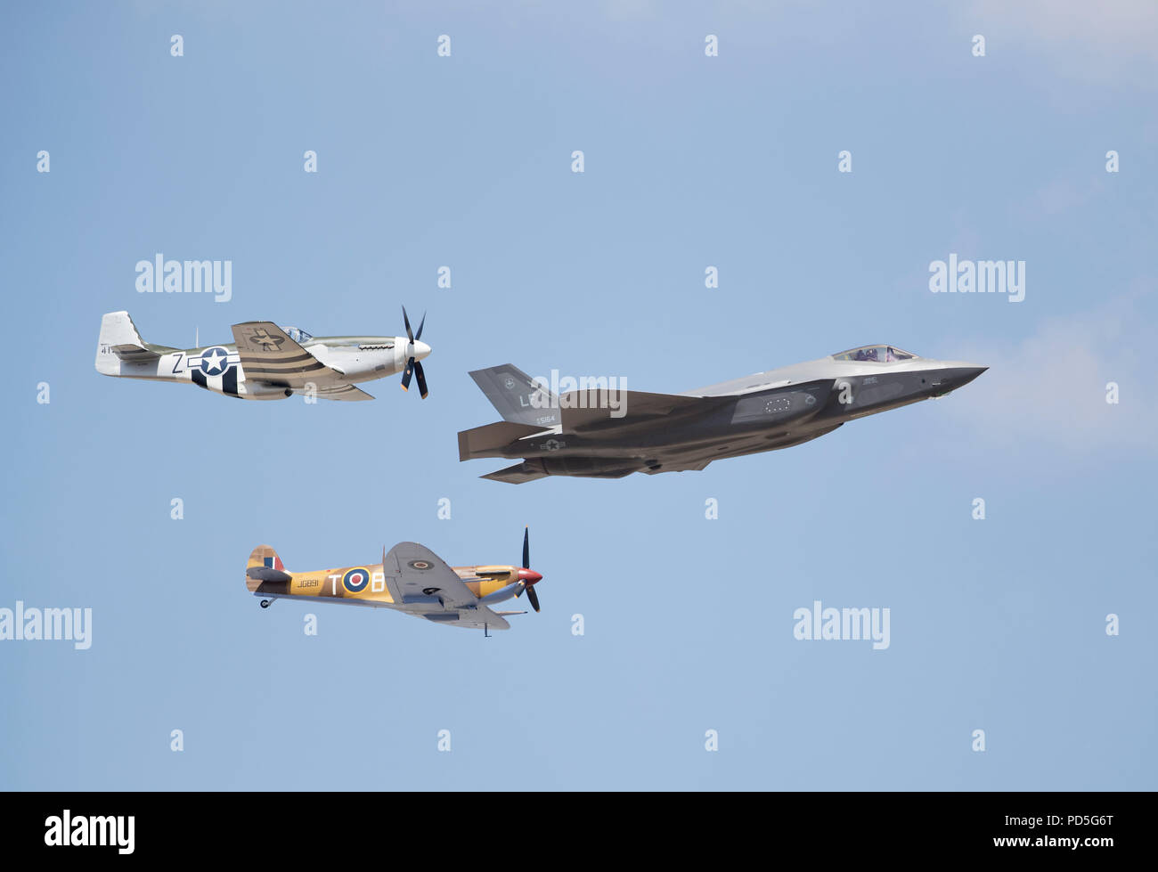 Air force heritage flight hi-res stock photography and images - Alamy