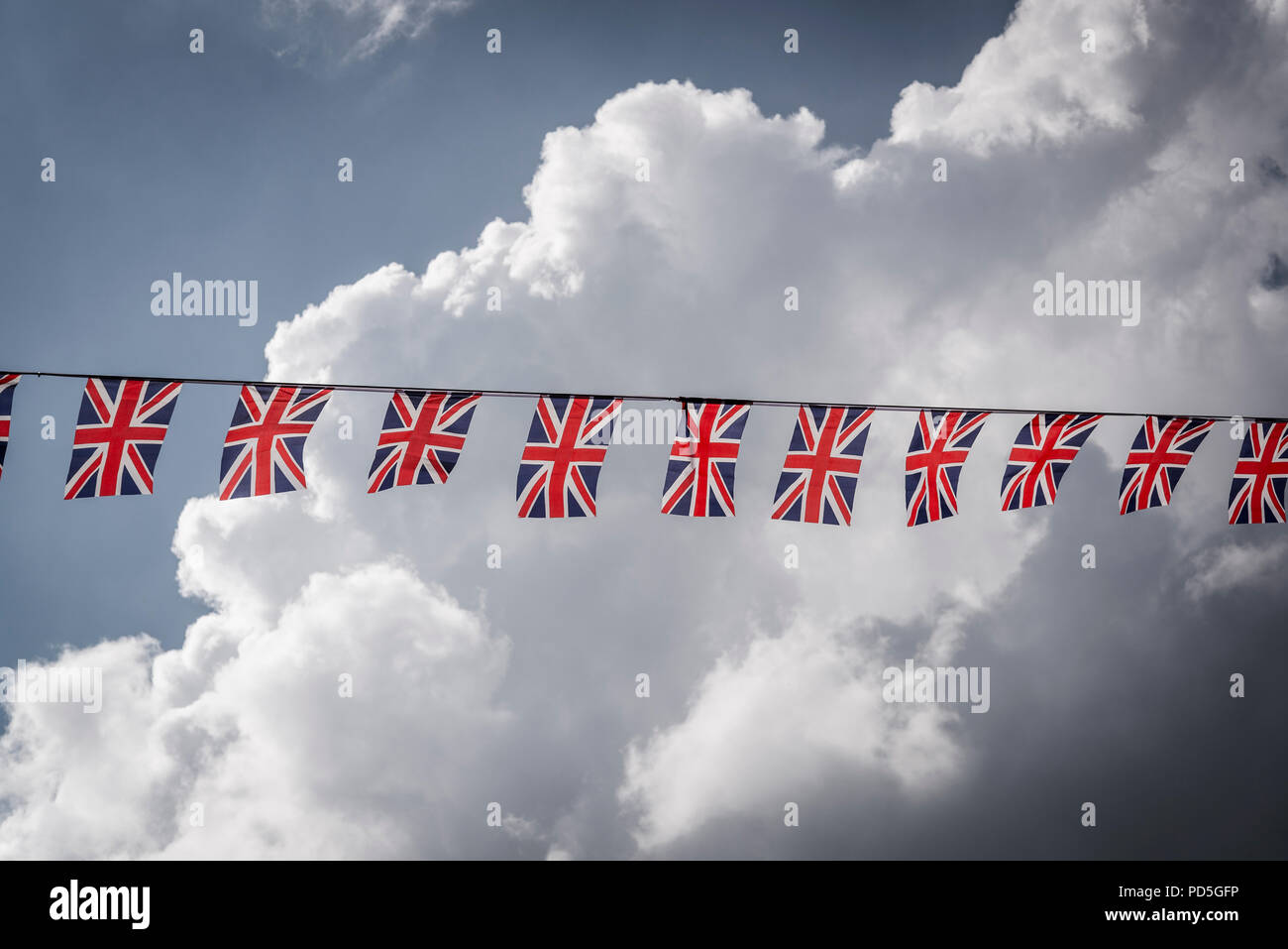 Union jack flags Stock Photo - Alamy