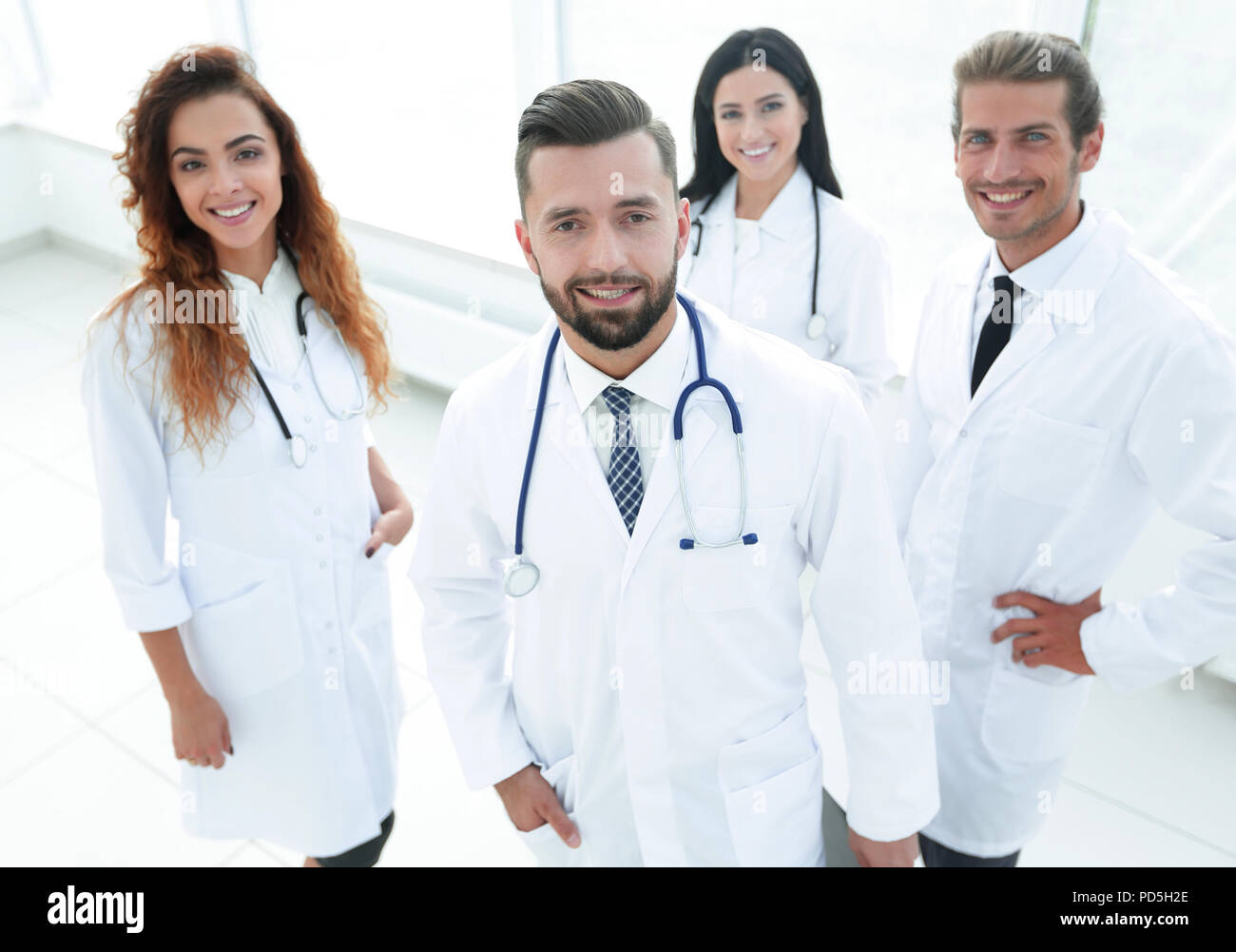portrait of a professional team of doctors Stock Photo - Alamy
