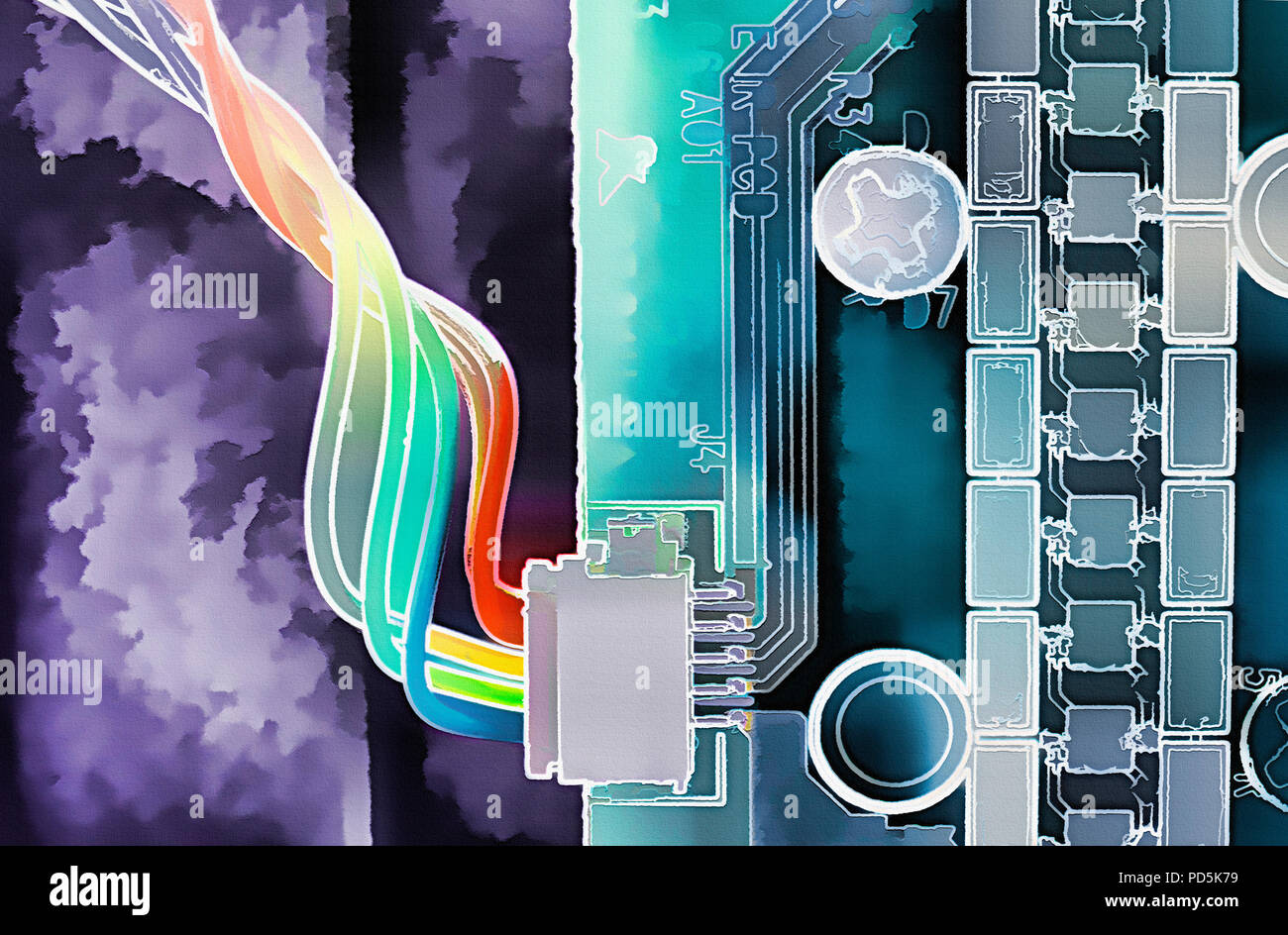 Computer parts hi-res stock photography and images - Alamy