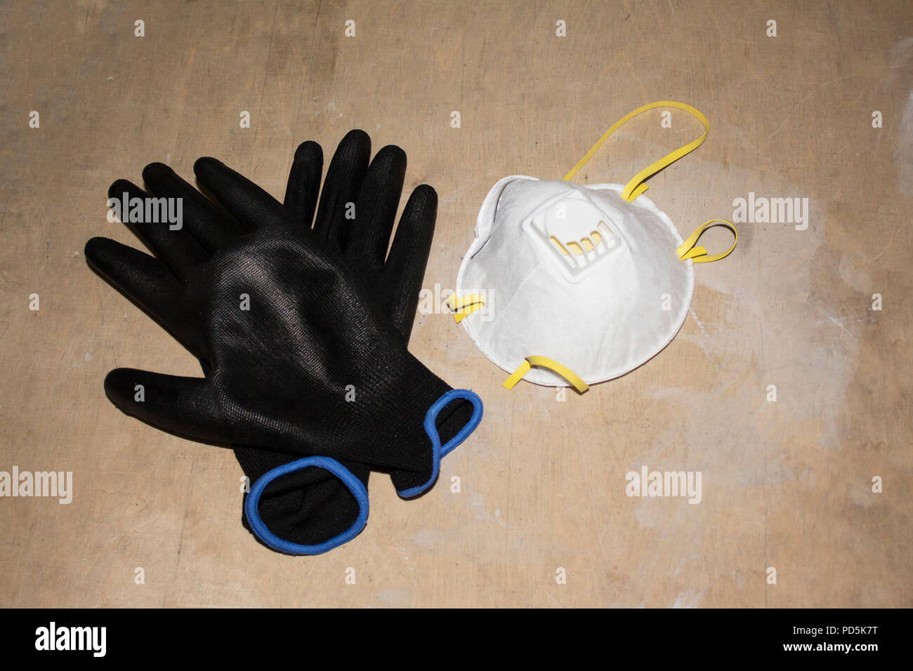 Work safety white isolated dust protection mask disposable material and ...