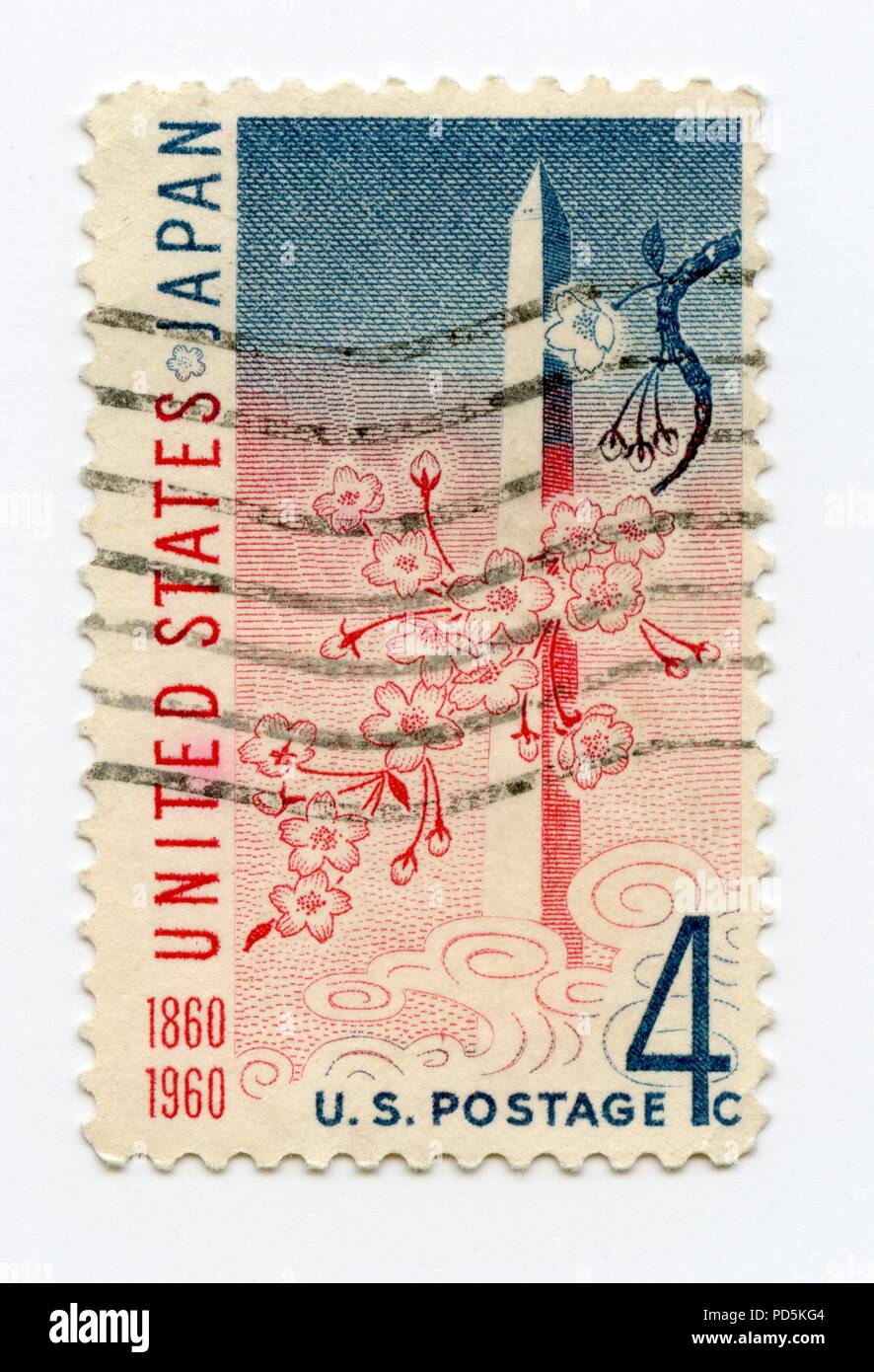 This is a high resolution scan of a vintage stamp Stock Photo - Alamy