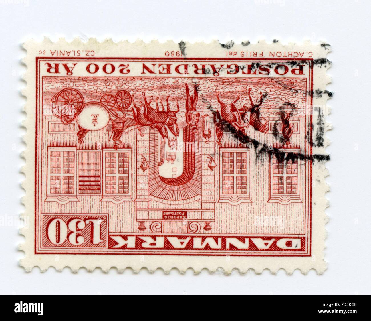 This is a high resolution scan of a vintage stamp Stock Photo - Alamy