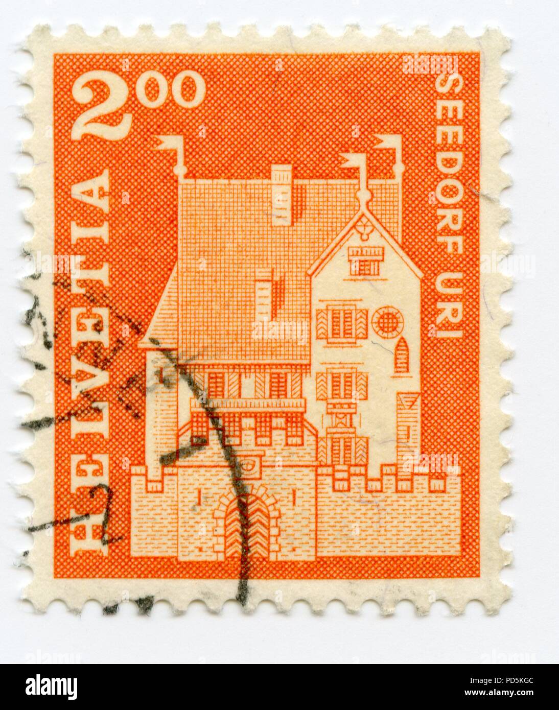 This is a high resolution scan of a vintage stamp Stock Photo - Alamy