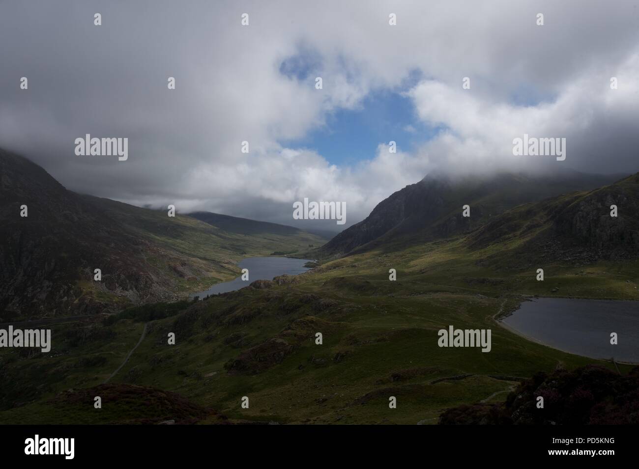 Snowdonia, North Wales National Parks Stock Photo - Alamy