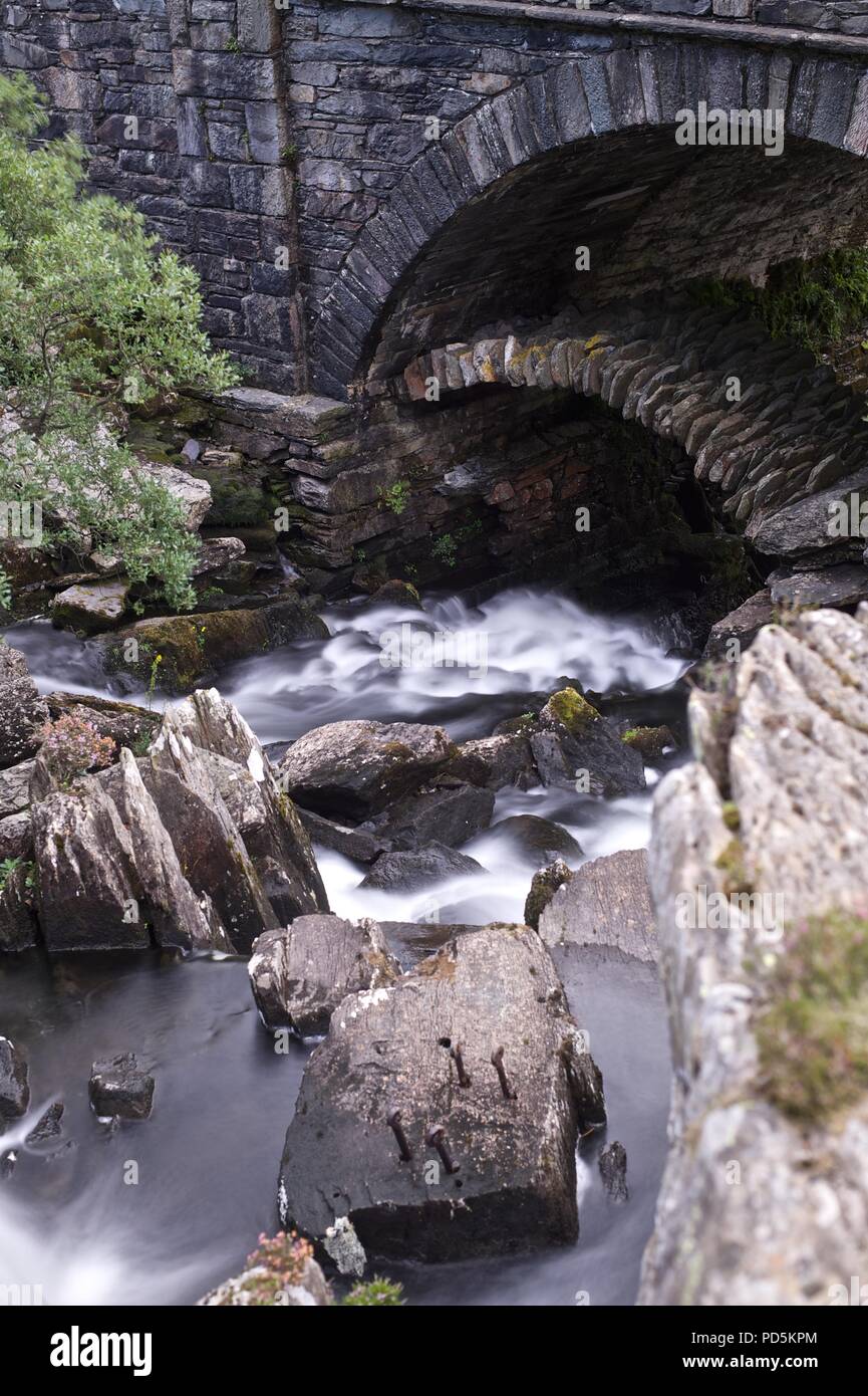 Snowdonia, Rivers and landscapes Stock Photo - Alamy