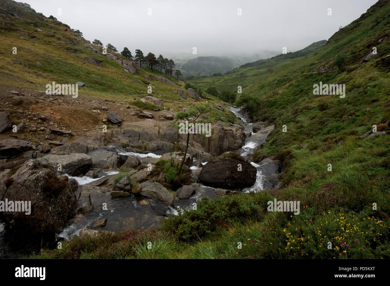 Snowdonia, Rivers and landscapes Stock Photo - Alamy