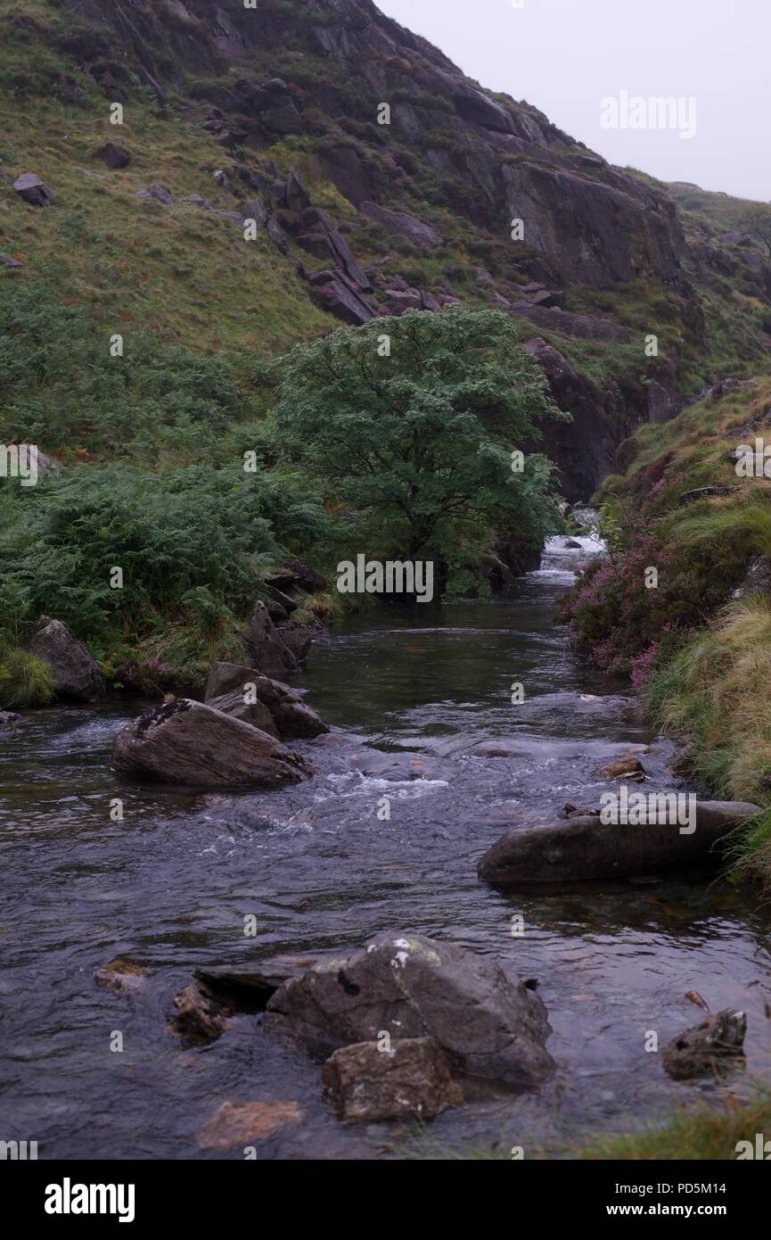 Snowdonia, Rivers and landscapes Stock Photo - Alamy
