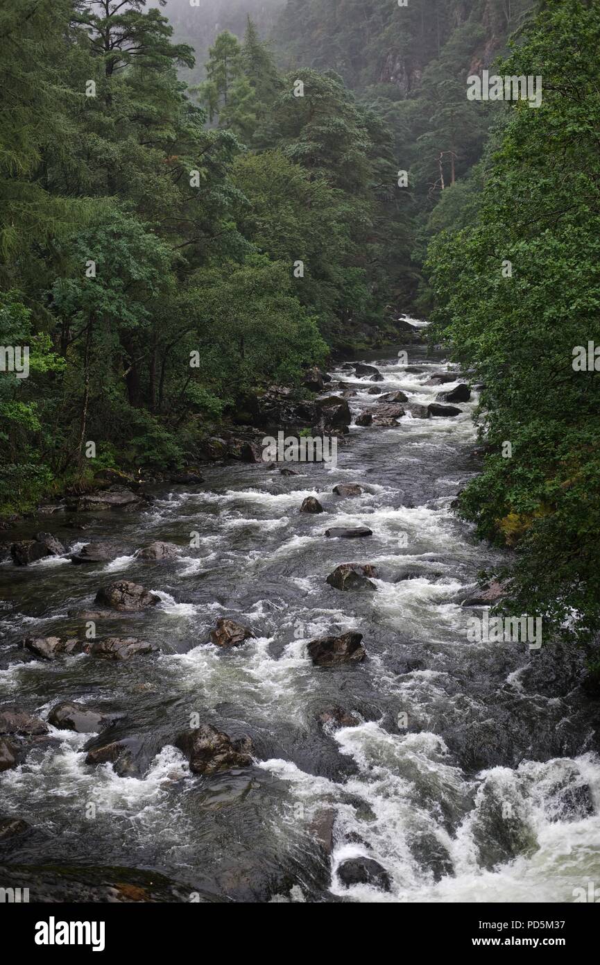 Snowdonia, Rivers and landscapes Stock Photo - Alamy