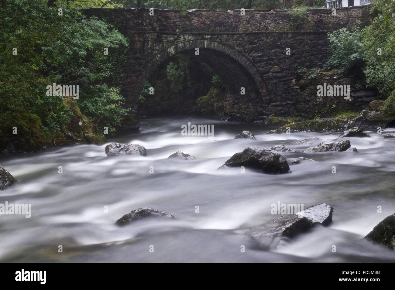 Snowdonia, Rivers and landscapes Stock Photo - Alamy
