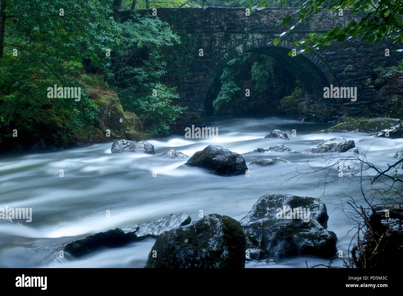 Snowdonia, Rivers and landscapes Stock Photo - Alamy