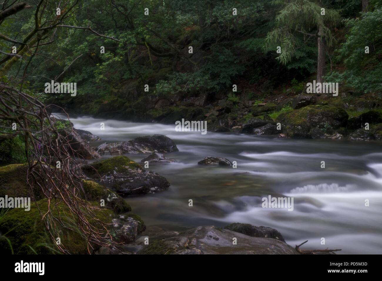 Snowdonia, Rivers and landscapes Stock Photo - Alamy