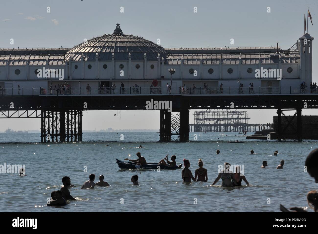 Brighton Seafront summer 2018 Stock Photo - Alamy