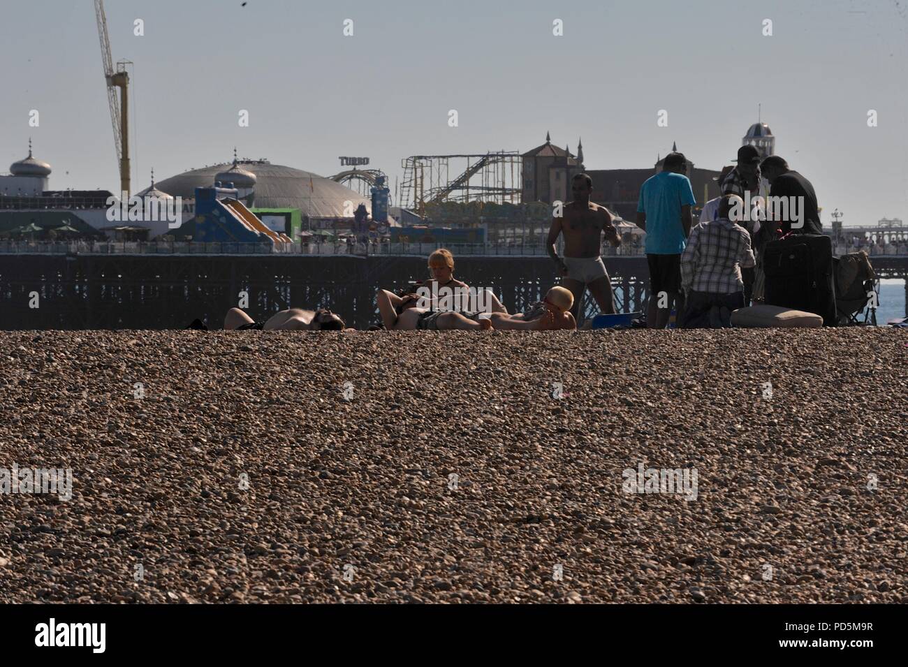 Brighton Seafront summer 2018 Stock Photo - Alamy