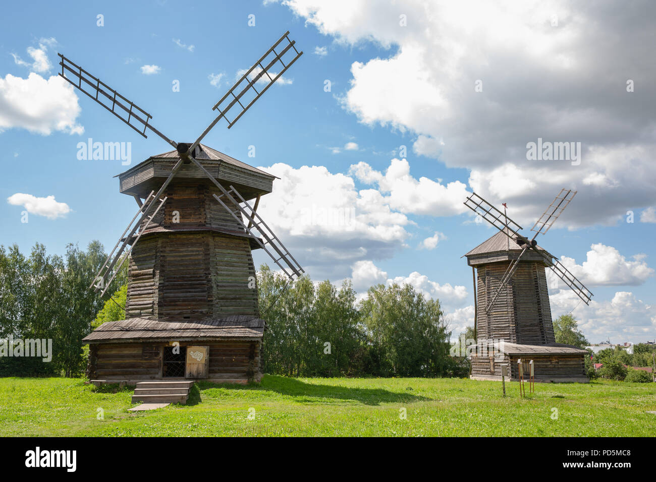 Windmills with the sky hi-res stock photography and images - Alamy