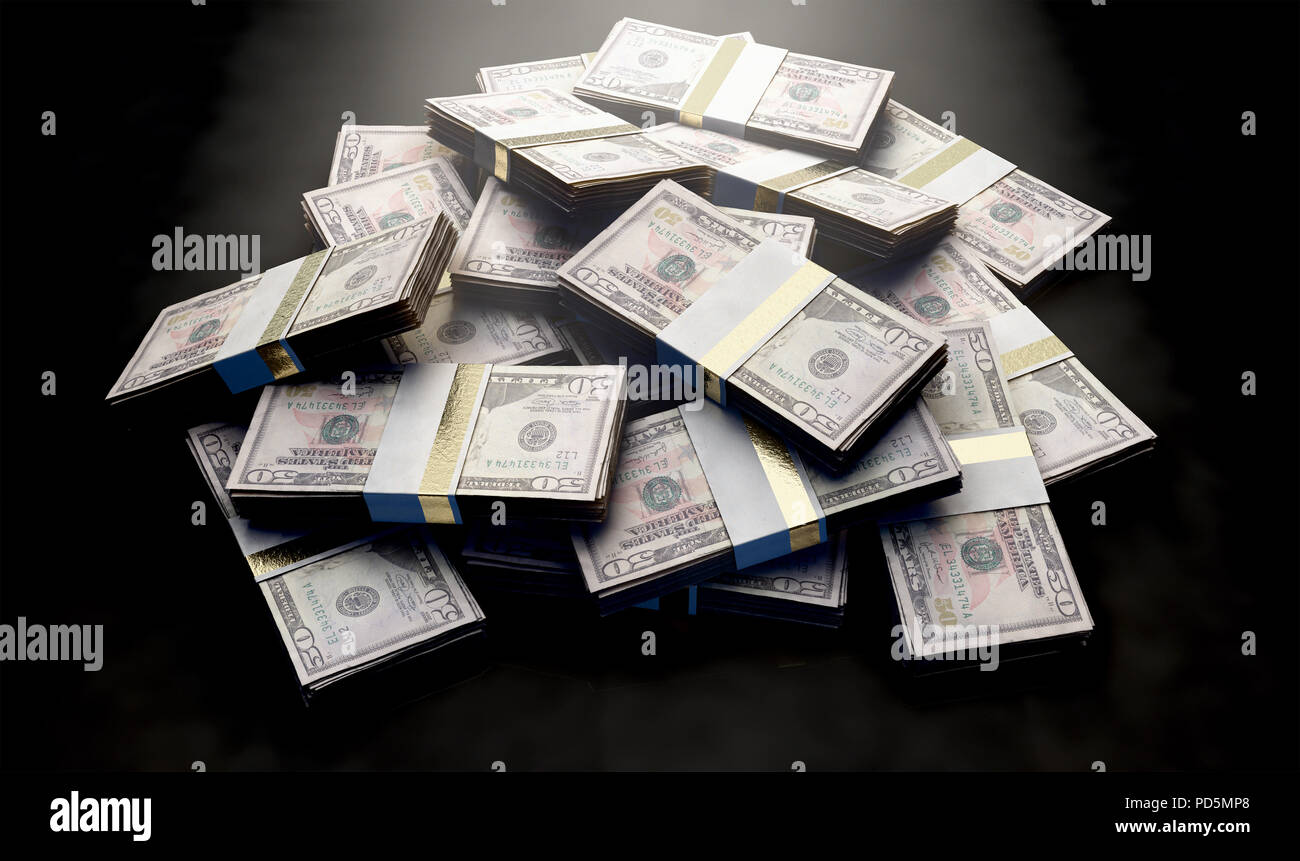 Dollar bundles hi-res stock photography and images - Alamy