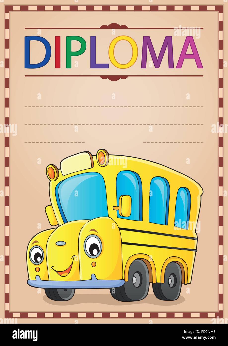 Diploma design image 2 - eps10 vector illustration Stock Vector Image ...
