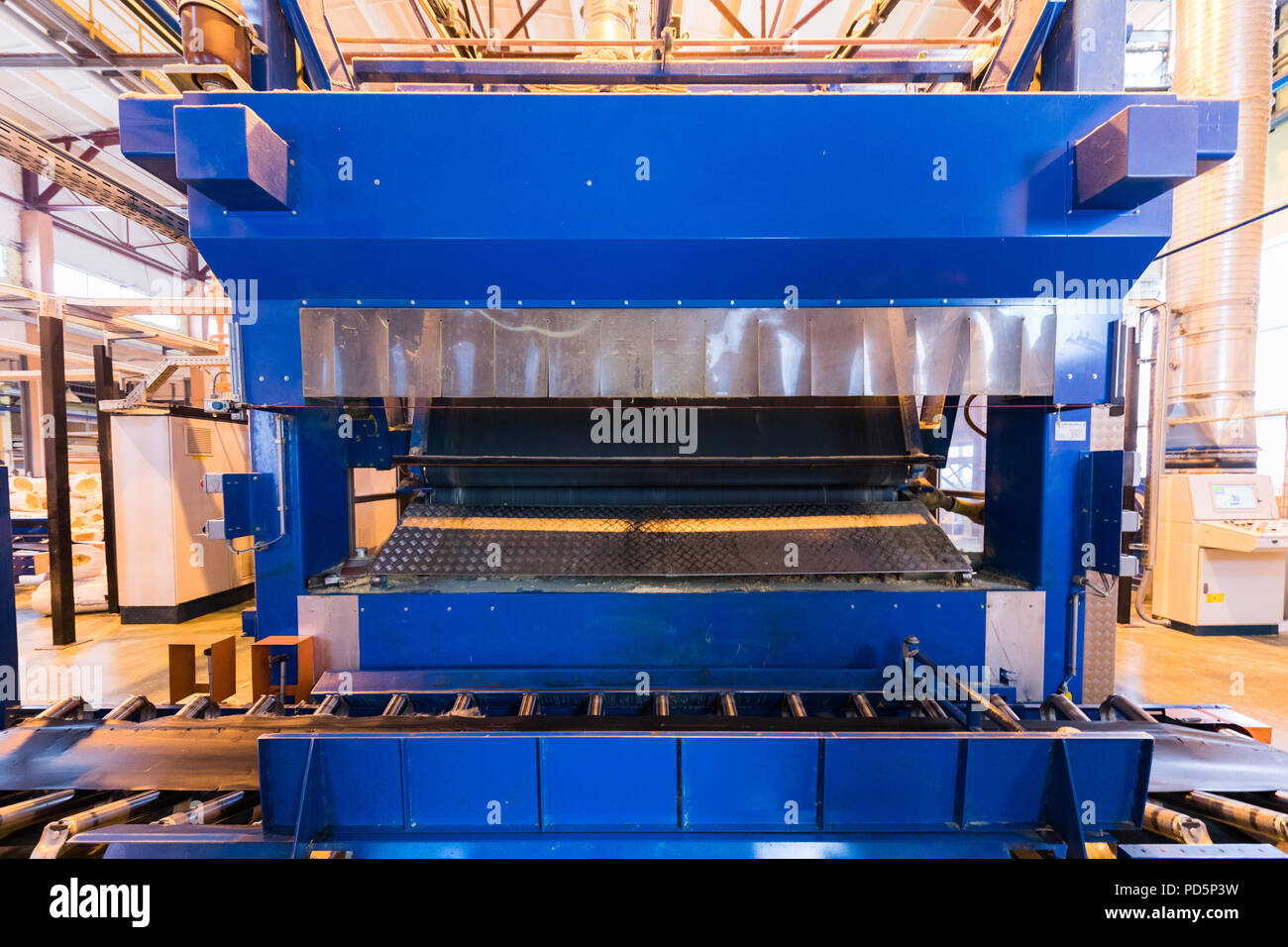 Manufacturing factory, wide-focus lens Stock Photo - Alamy