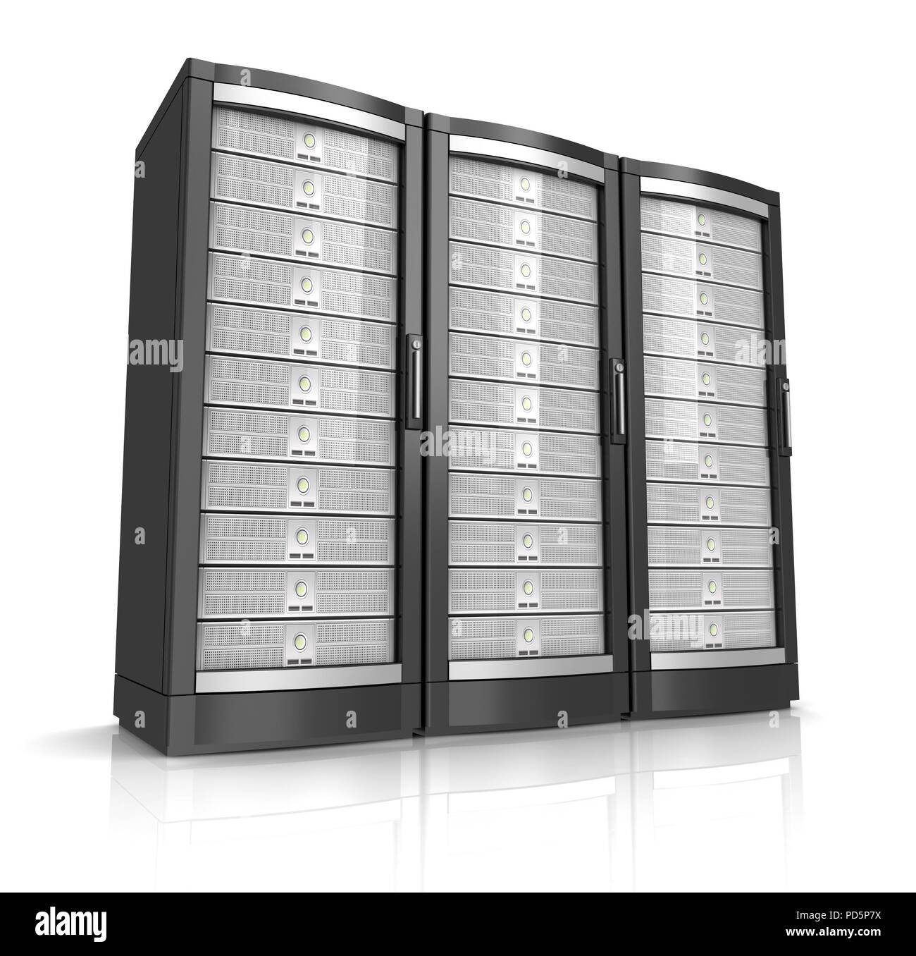 3d datacenter Black and White Stock Photos & Images - Alamy