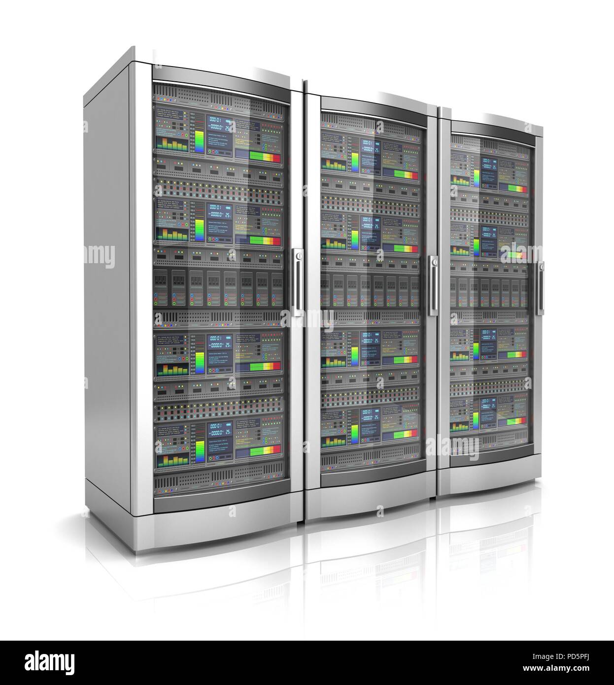 Telecommunications tower infrastructure Cut Out Stock Images & Pictures ...