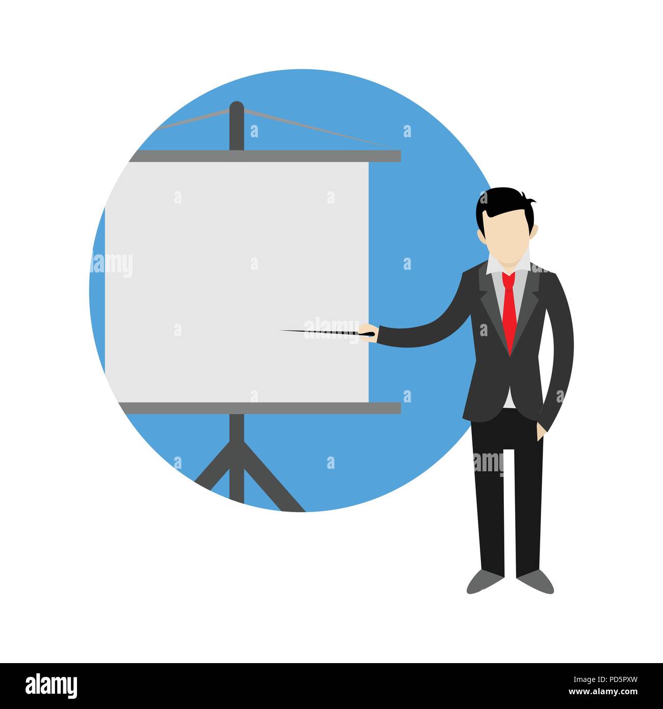 Business Presentation Vector Illustration Symbol Graphic Design ...